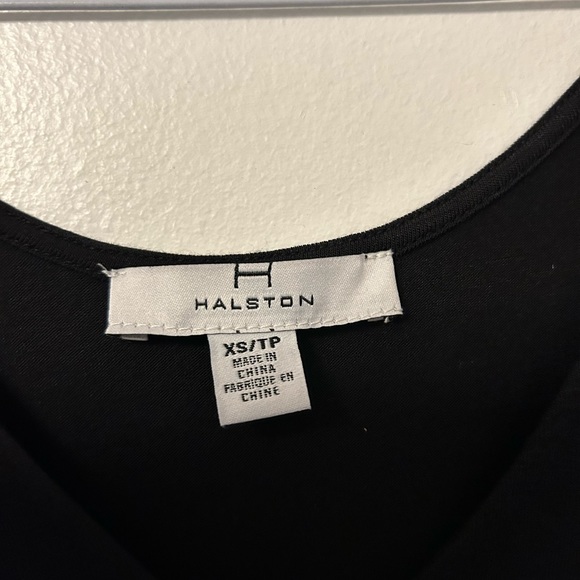 H by Halston | Tops | Halston Two Piece Tunic Set Black Xs Nwt | Poshmark